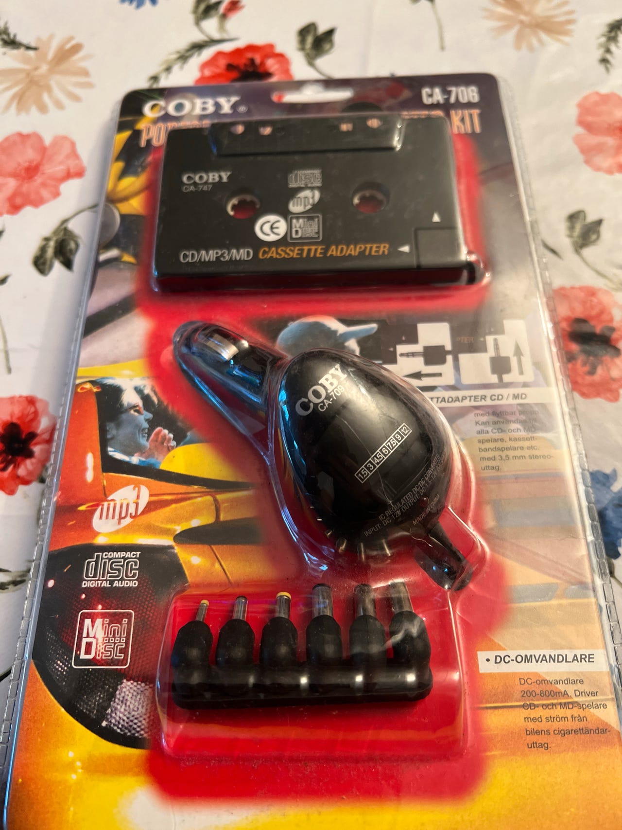 Portable cd /mp3 /md adapter kit | FINN-torget