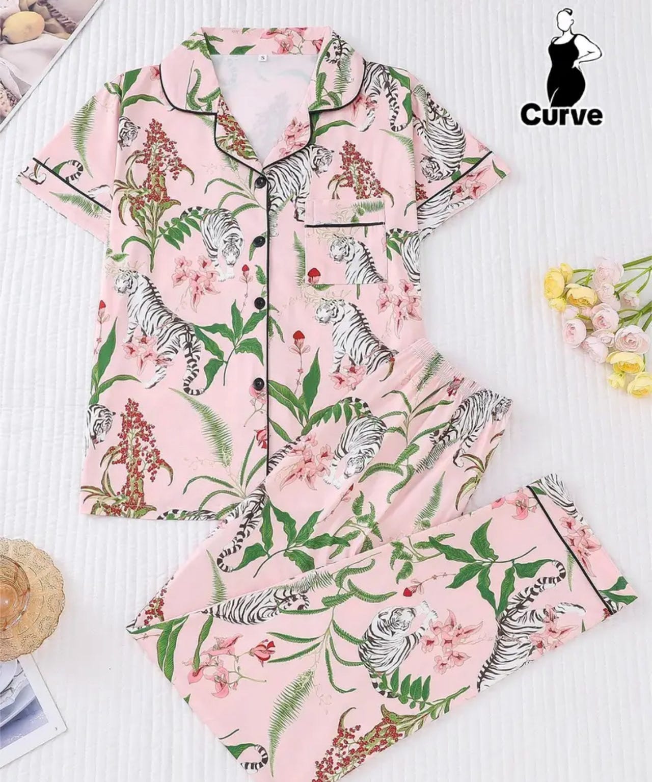 Nydelig plus size pyjamas | FINN-torget