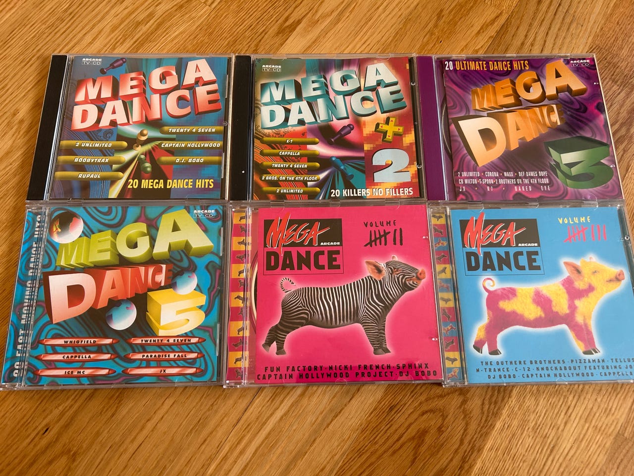 Mega Dance 1-3, 5, 7 & 8 | FINN-torget