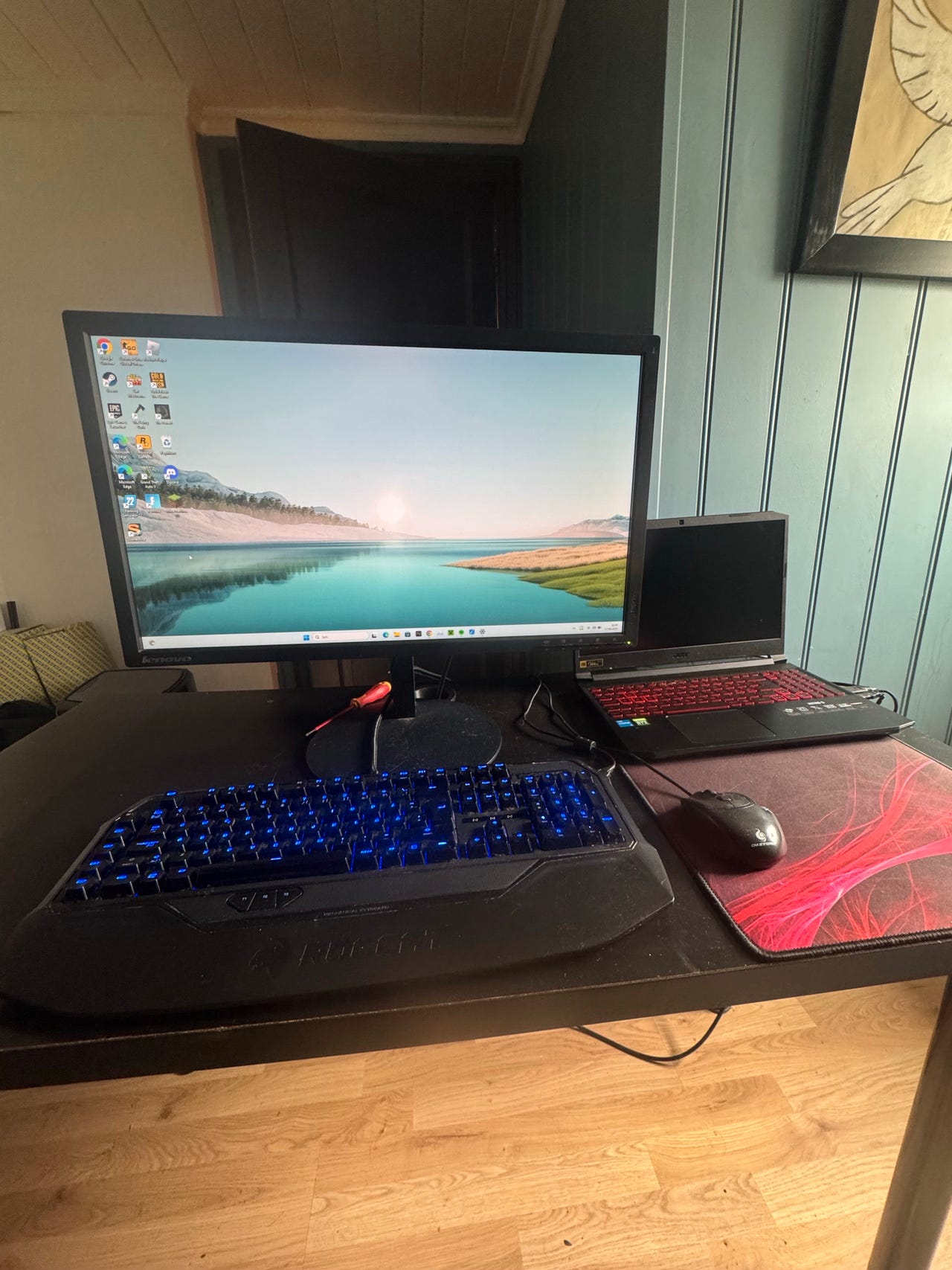 Acer nitro 5 selges med komplett setup | FINN-torget