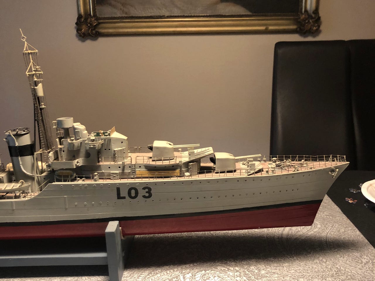 HMS Cossack modellbåt 1/77 | FINN-torget