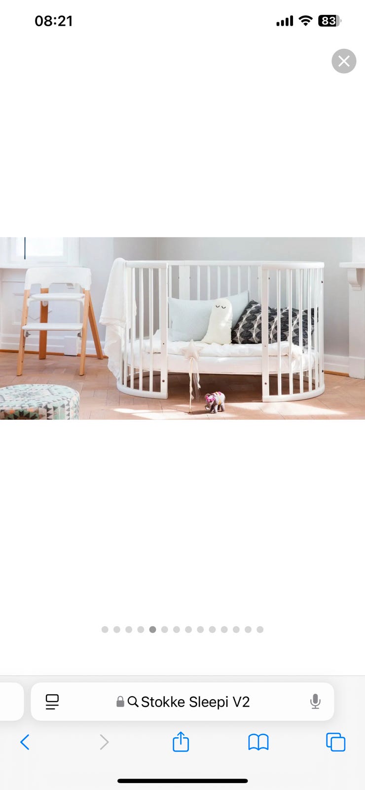 Stokke sleepie V2, mini + utvidelsessett | FINN-torget