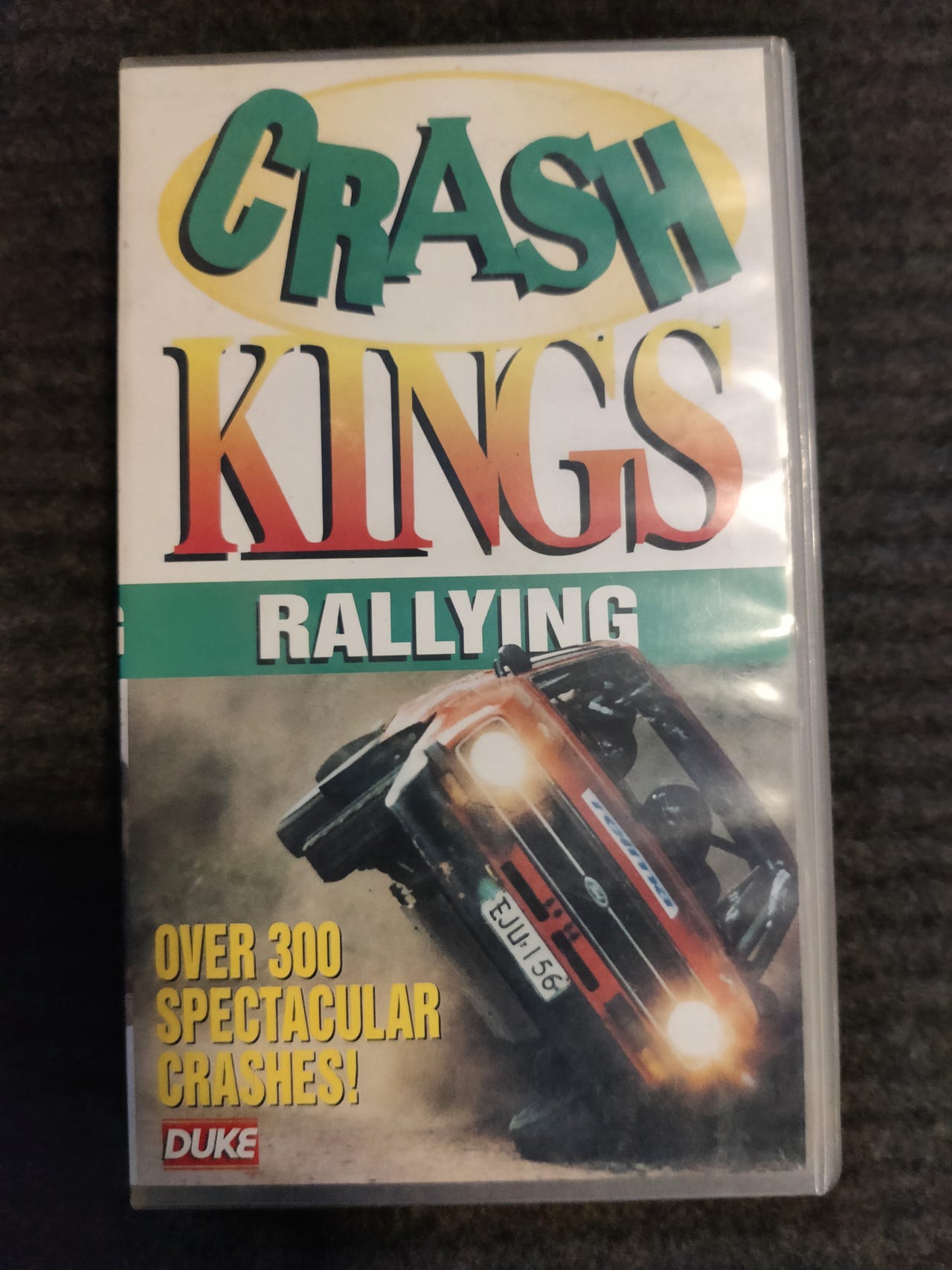 CRASH KINGS RALLYING EJU 156 OVER 300 SPECTACULAR CRASHES! Vhs | FINN ...