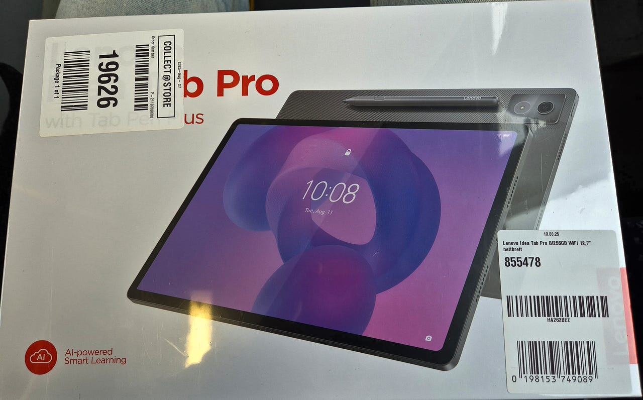 NY! Lenovo Idea Tab Pro 12,7" (8/256GB) m/ Pen Plus | FINN-torget