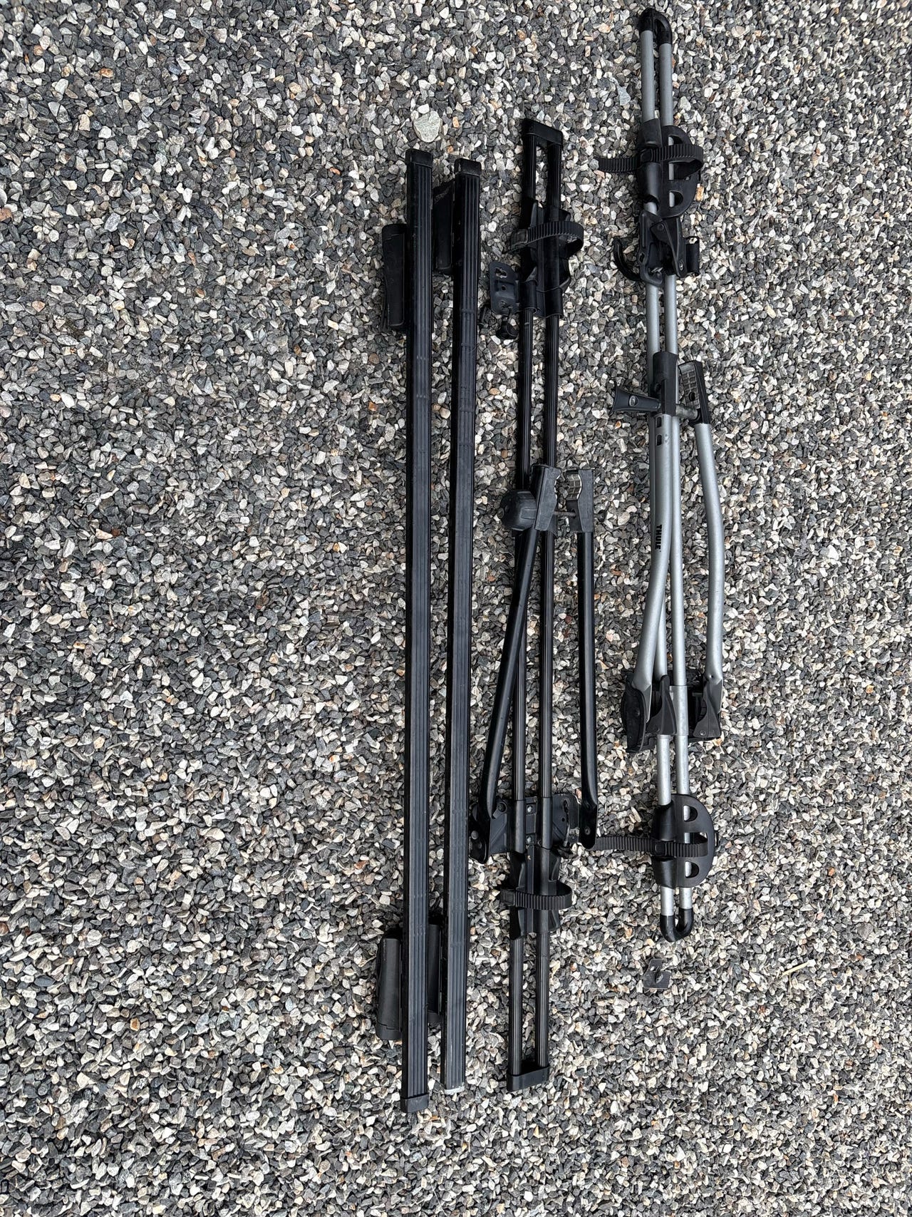 Thule takstativ for rails inkl 2 sykkelholdere | FINN-torget
