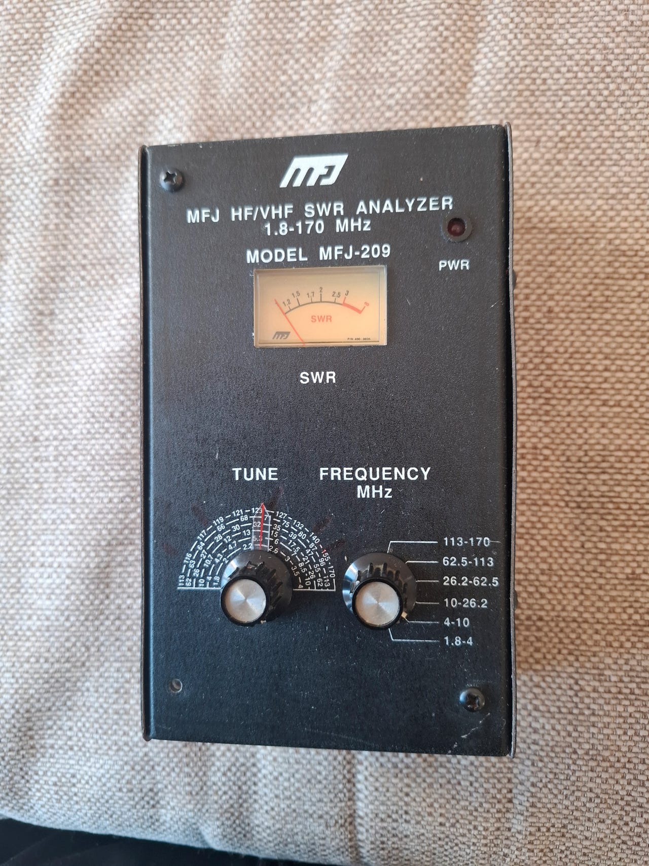 SWR ANALYZER MODEL MFJ-209 | FINN-torget