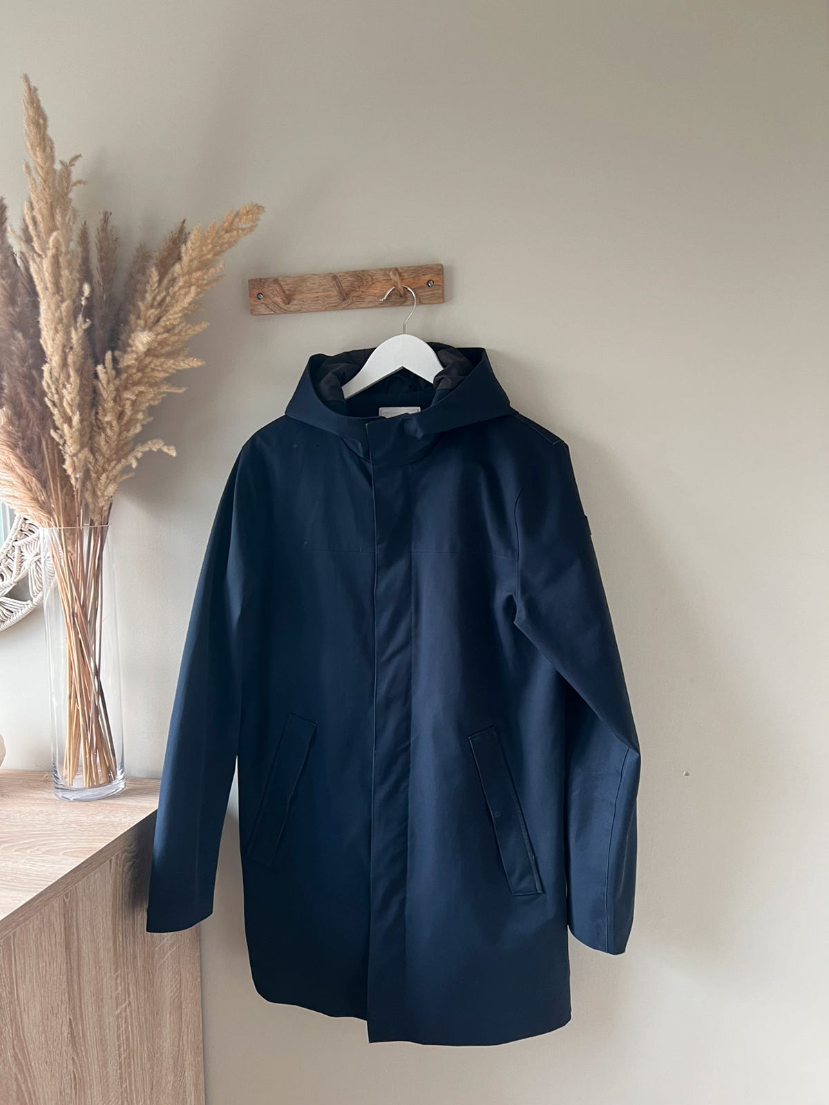 Les Deux Copenhagen Damien Shell Jacket str M | navy blå | vindjakke ...