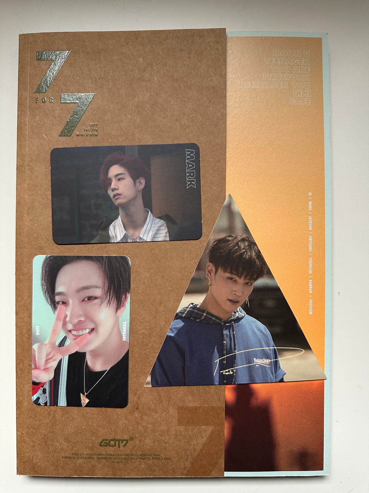GOT7 Album med Fotokort Kpop | FINN-torget