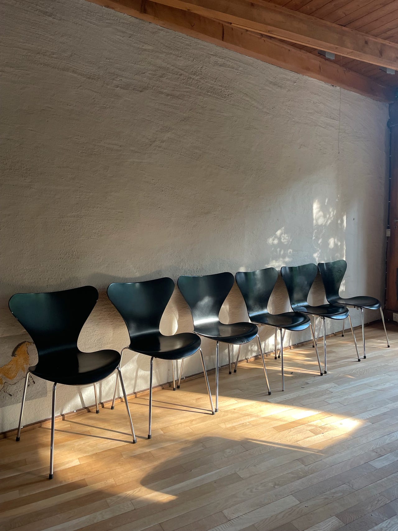 6stk syver stoler - Arne Jacobsen / Fritz Hansen | FINN-torget