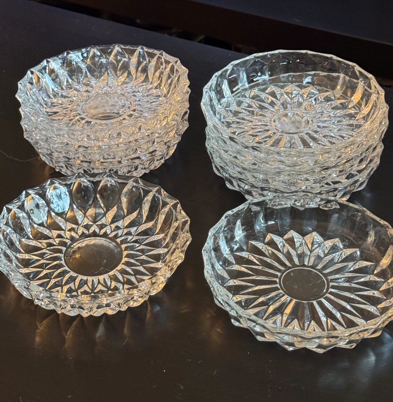 Iittala Glasskåler 4-pakning Klar Glass + Skål | FINN-torget