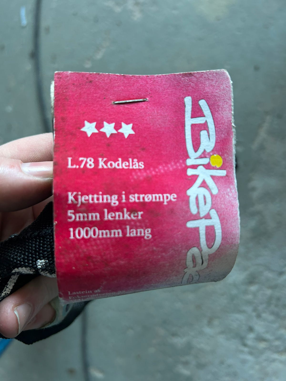 Kode lås. 75cm | FINN-torget