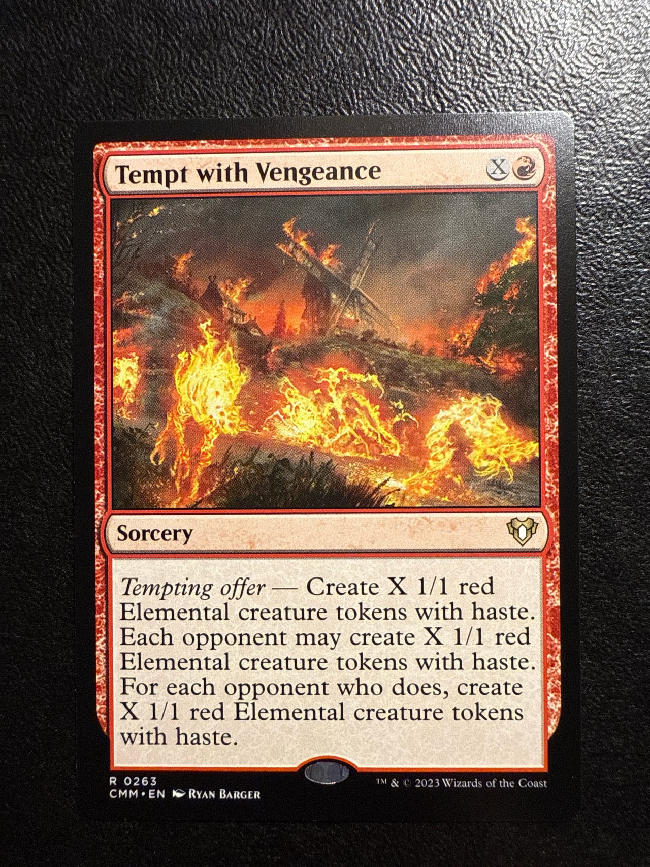 Tempt with vengeance rare Magic the gathering samlekort | FINN-torget