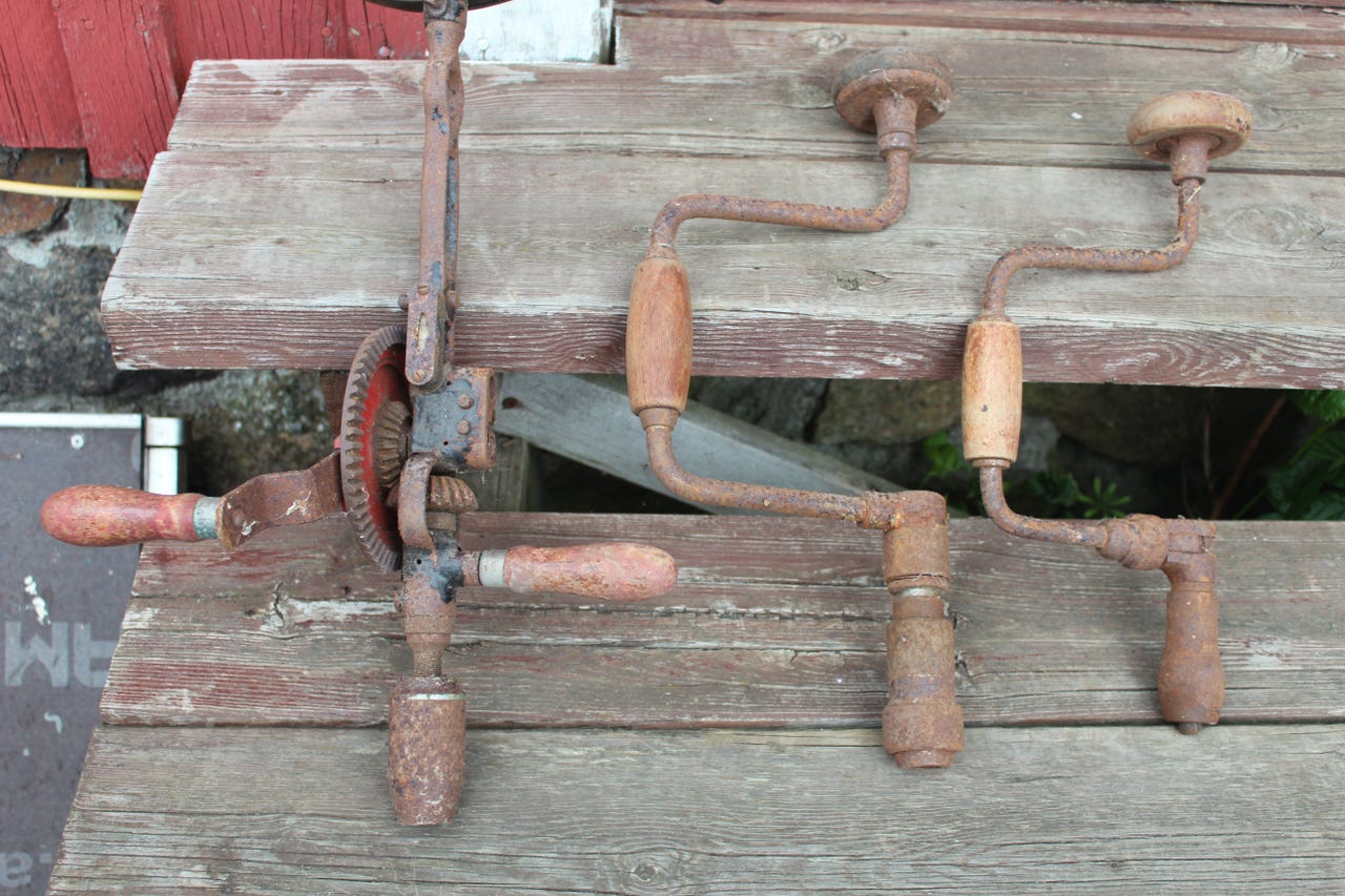 Eldre handbor - håndbor - hånddrill | FINN-torget