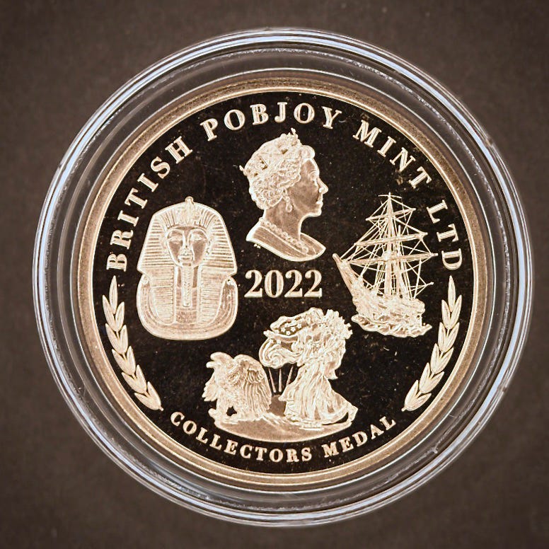 Pobjoy Mint Top 100 medalje 2022 | FINN-torget