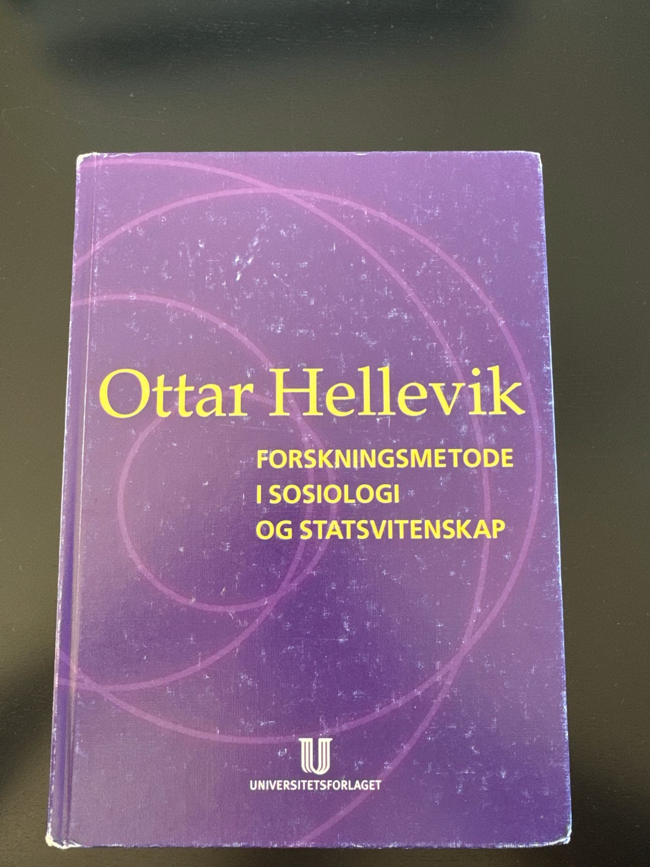 Forskningsmetode i sosiologi og statsvitenskap. Ottar Hellevik. 7 ...