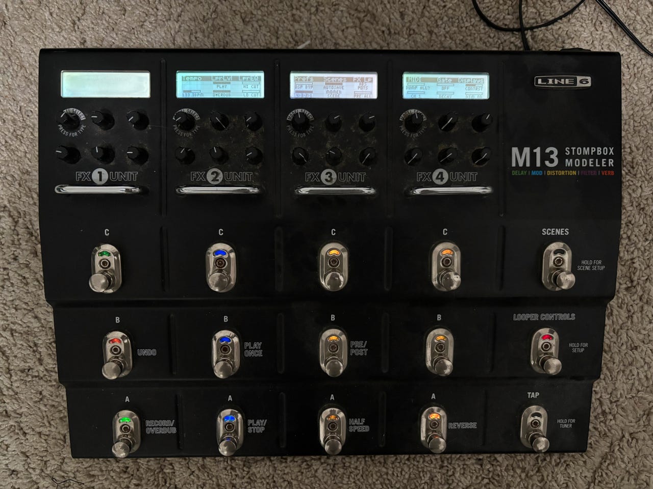 Line 6 M13 Pedalbrett | FINN-torget