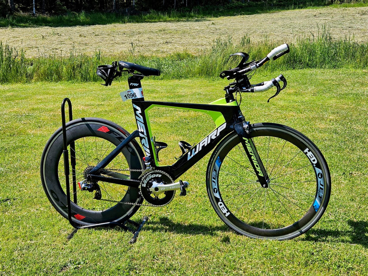 Merida Warp Tri 5000 med sram red etap | FINN-torget