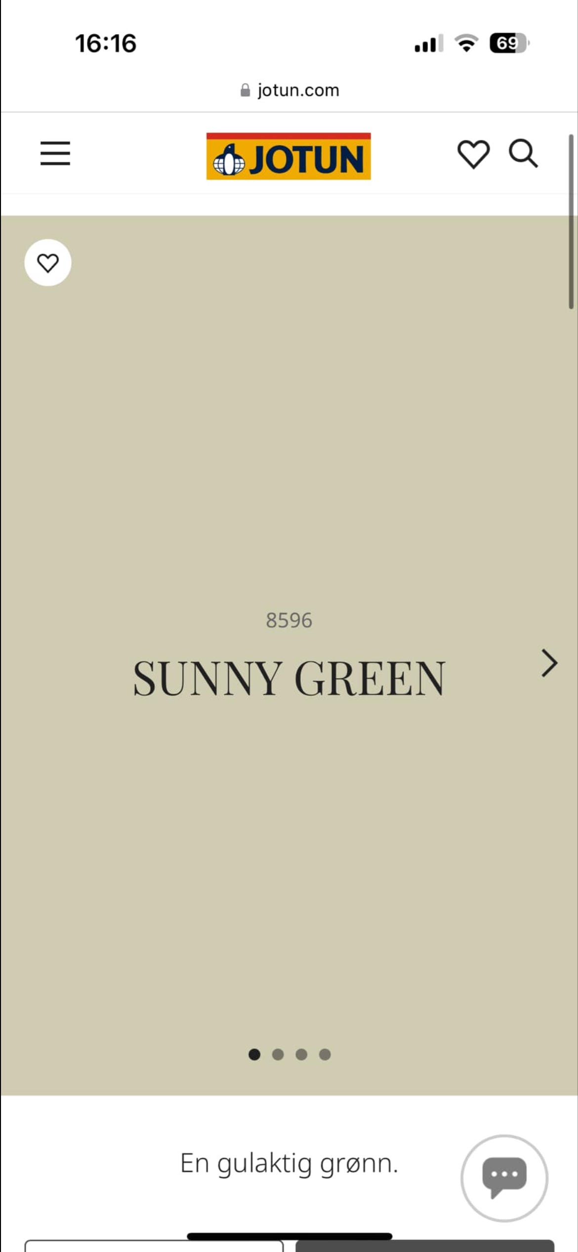 Jotun - Sunny Green Maling 2,7 liter | FINN-torget