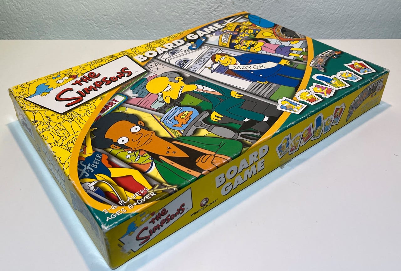The Simpsons Board Game - Winning Moves | FINN-torget