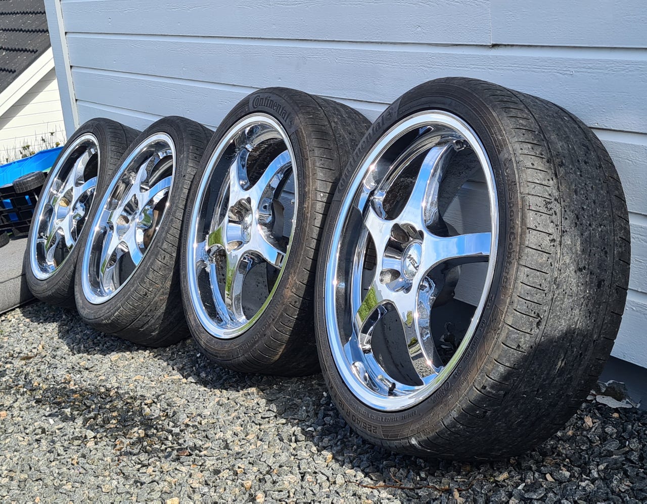 4x108 TSW SC11 18" Chrome | FINN-torget