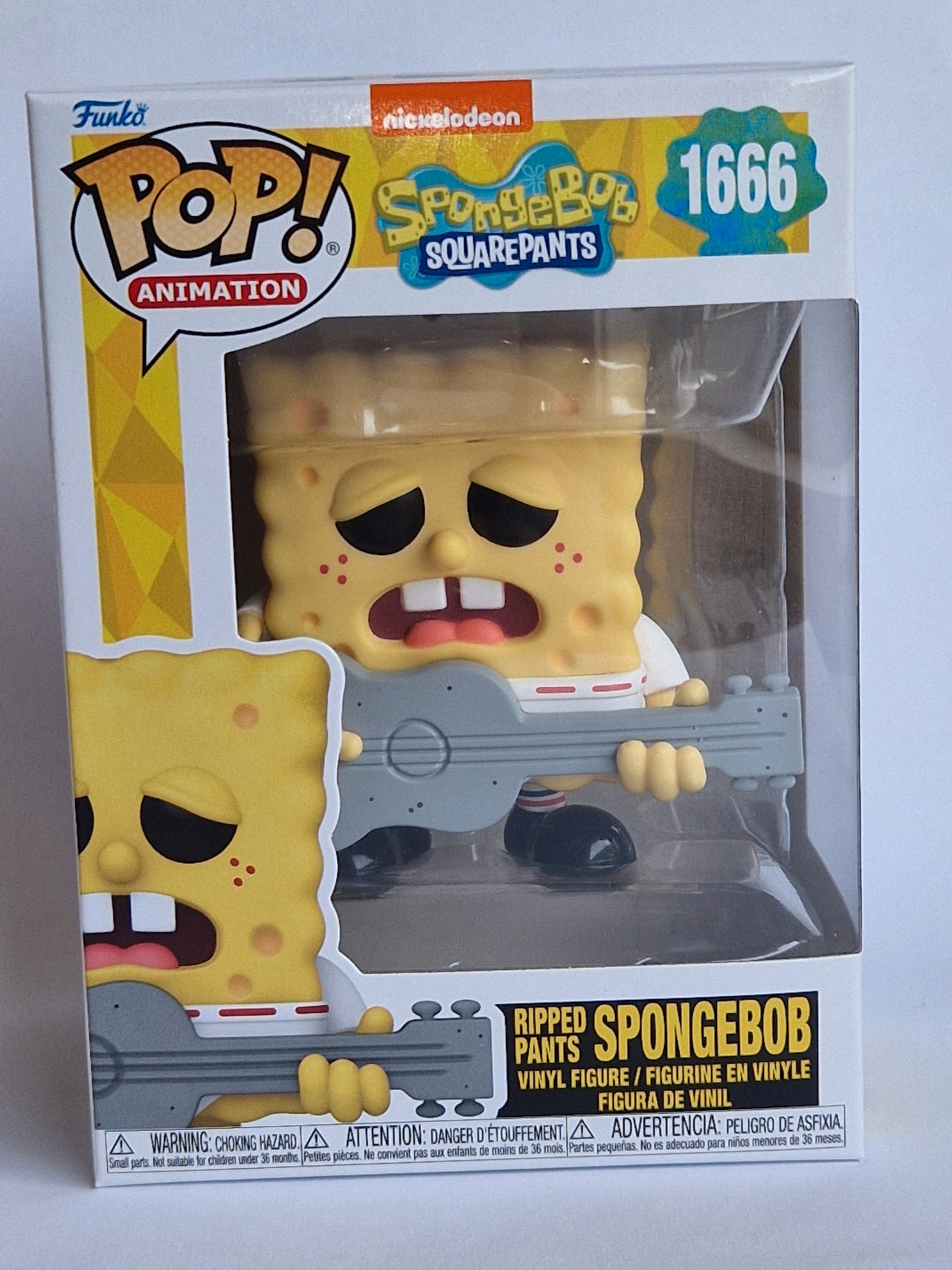 Funko Pop! Ripped Pants Spongebob | Spongebob (1666) | FINN-torget