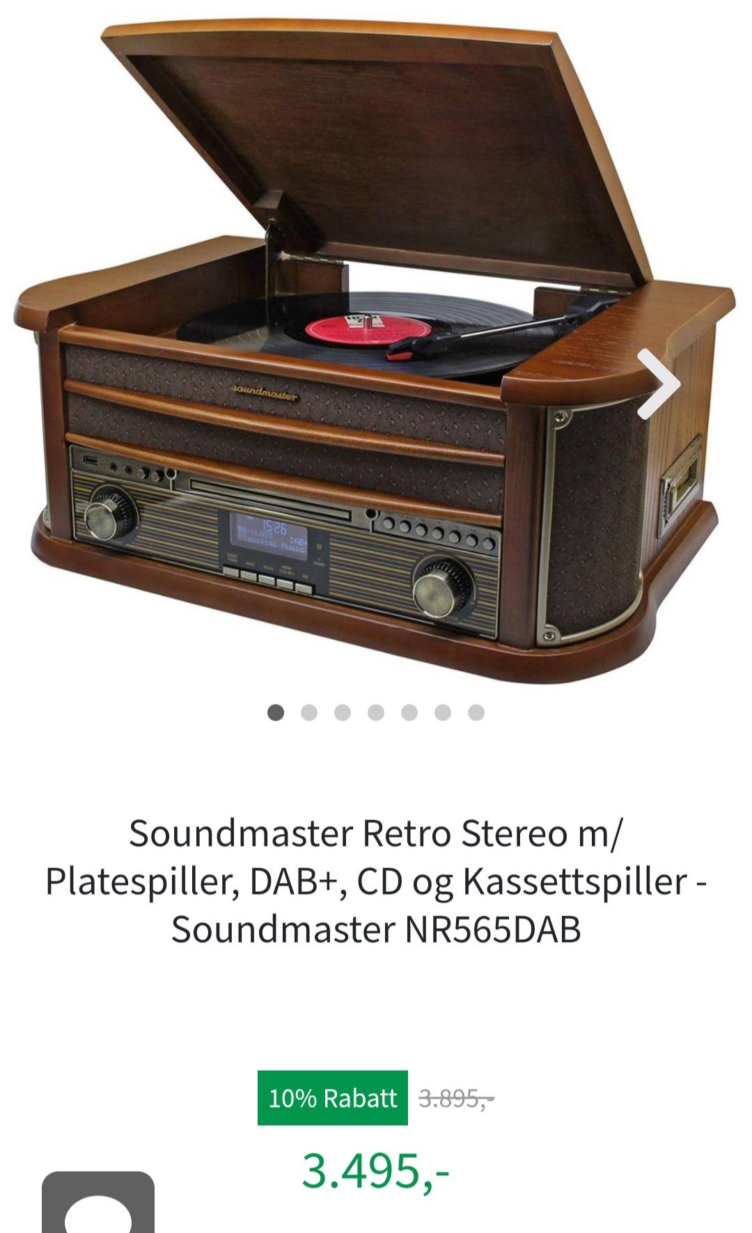 Soundmaster Retro Stereo | FINN-torget