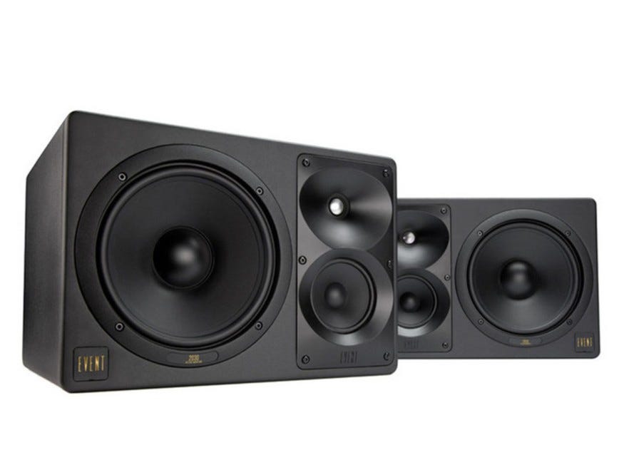 Event 2030 3-veis aktive studiomonitorer, 2 stk. | FINN-torget