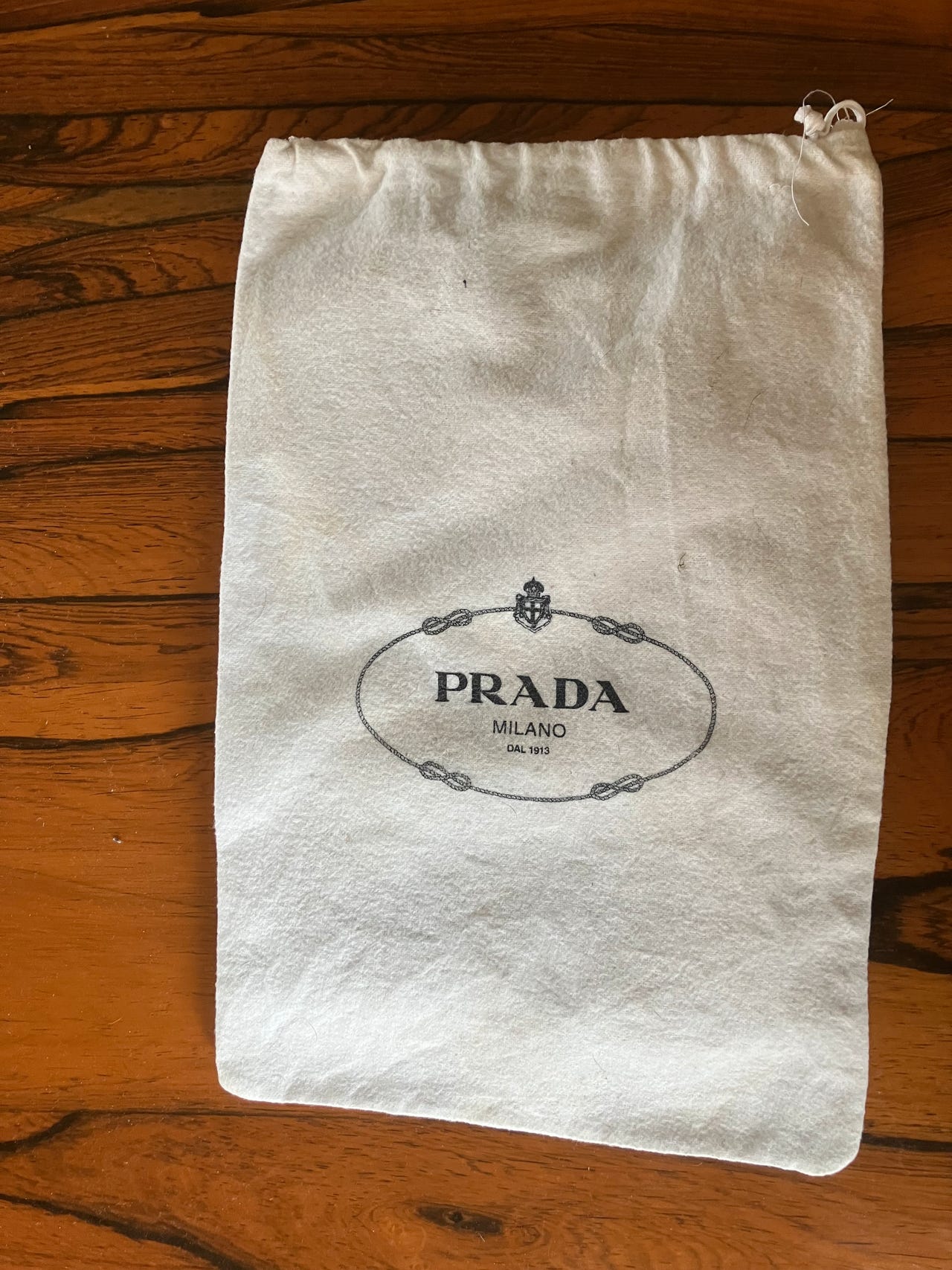 Prada Stoff Veske for sko Unisex | FINN-torget