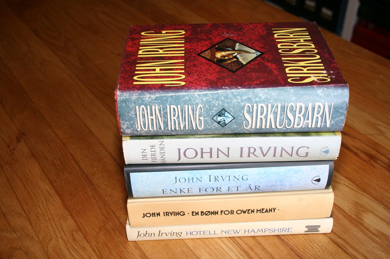 John Irving - 5 bøker | FINN-torget