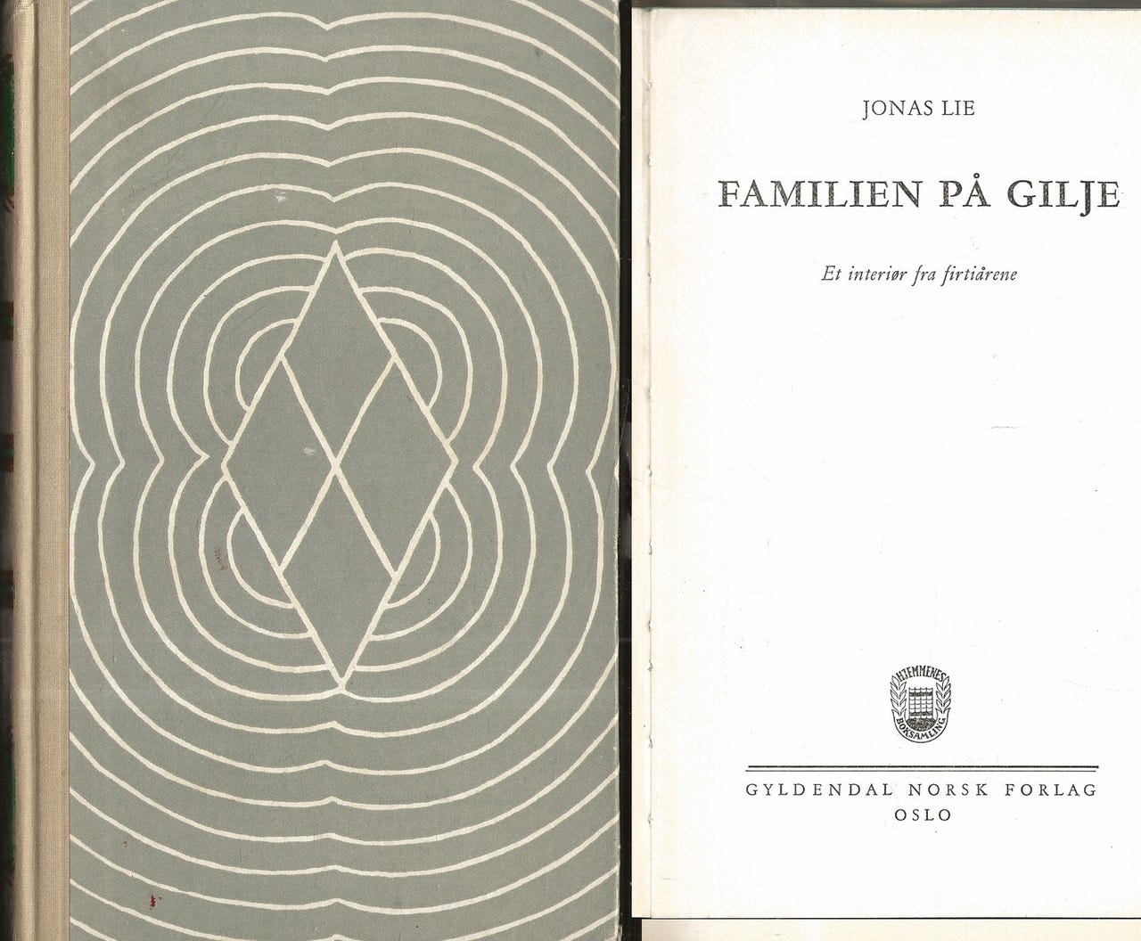 Jonas Lie: Familien på Gilje - Hjemmenes boksamling Gyldendal |953 ...