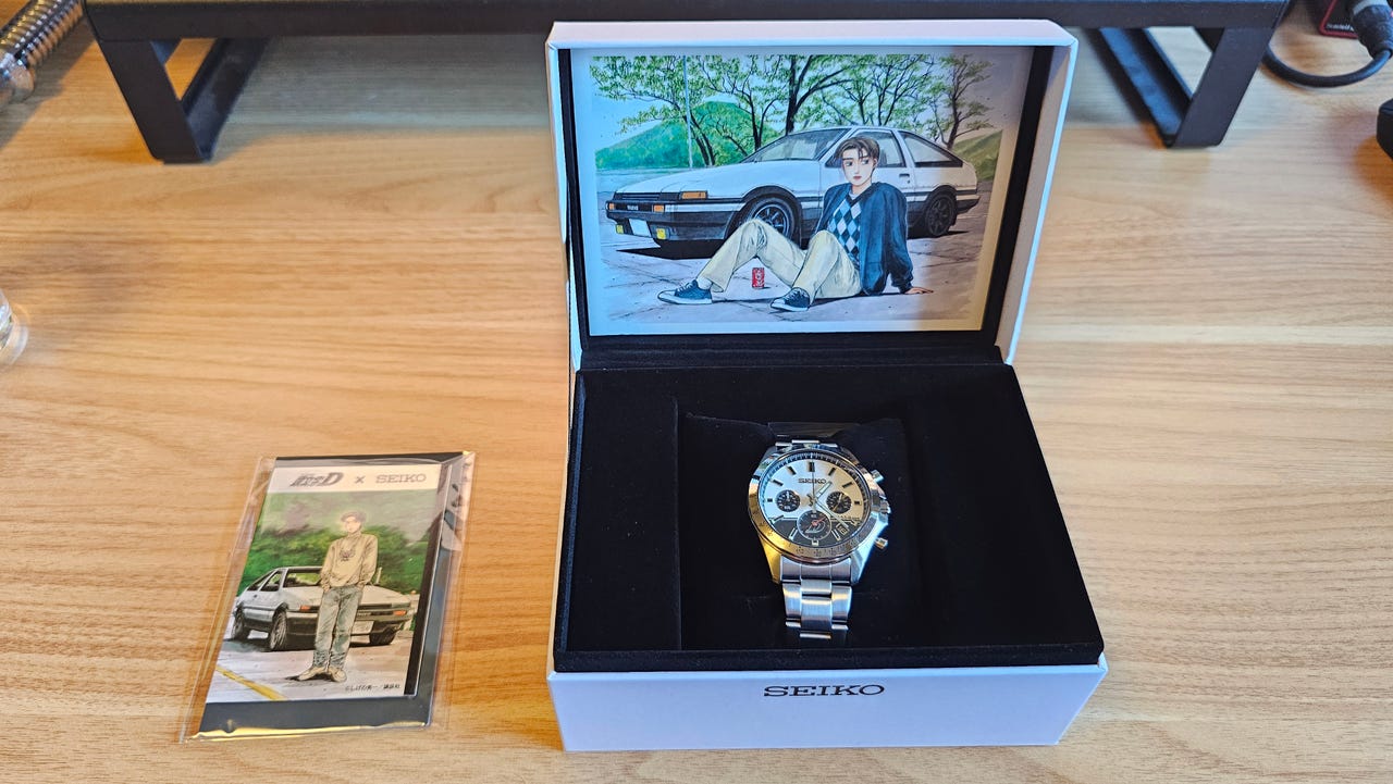 Seiko x Initial D Collaboration Watch Limited Edition of 1995 | FINN-torget