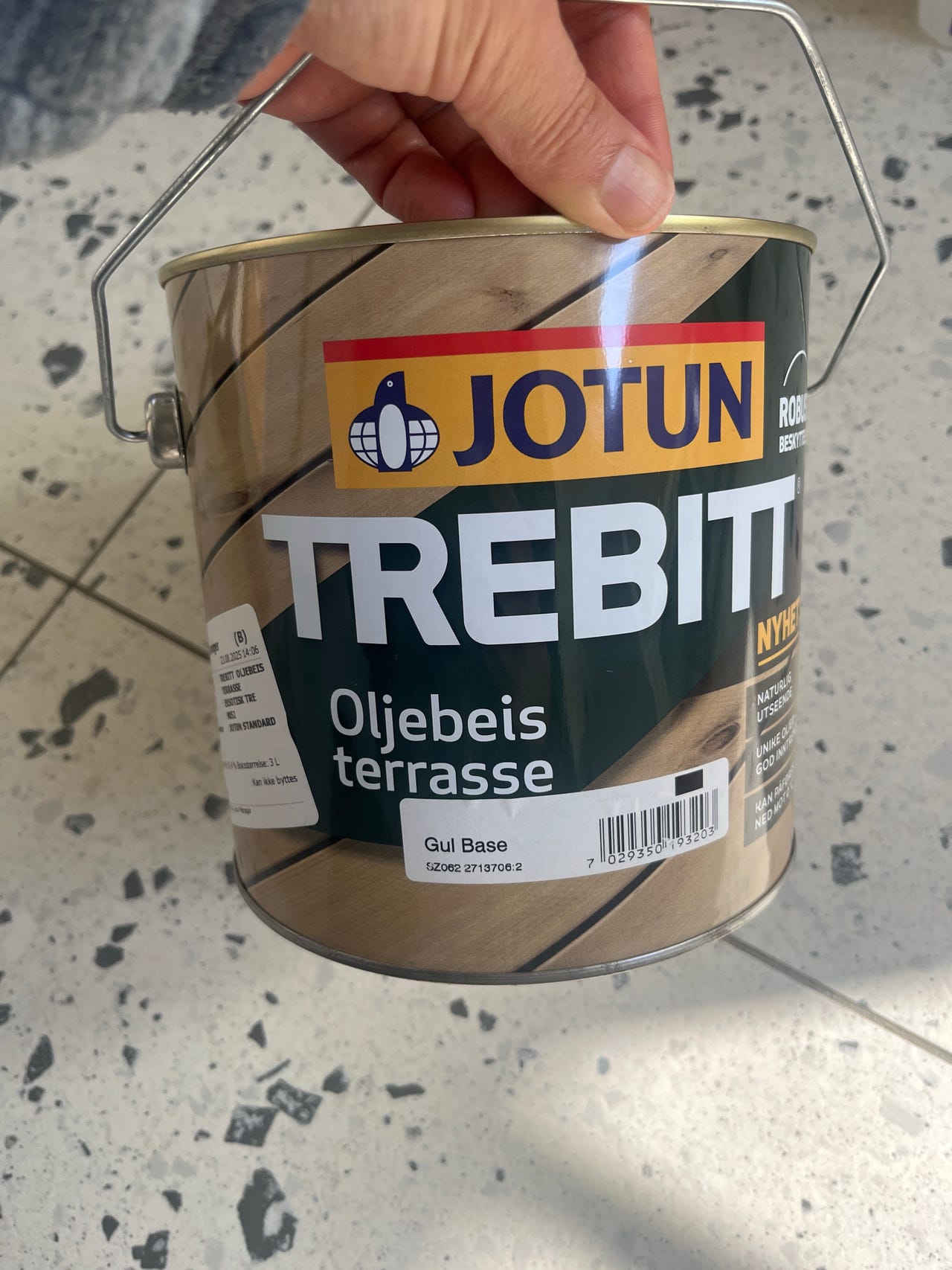 Jotun Trebit Oljebeis Terrasse 3L - Eksotisk tre | FINN-torget