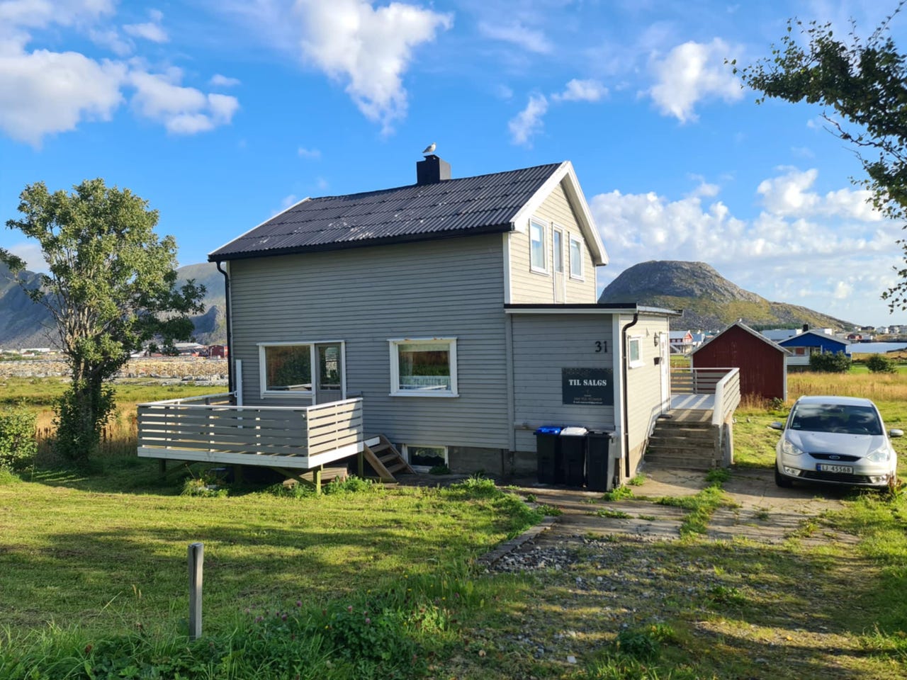 Værøy i Lofoten.Sjarmerende enebolig/fritidsbolig med stor tomt. | FINN ...
