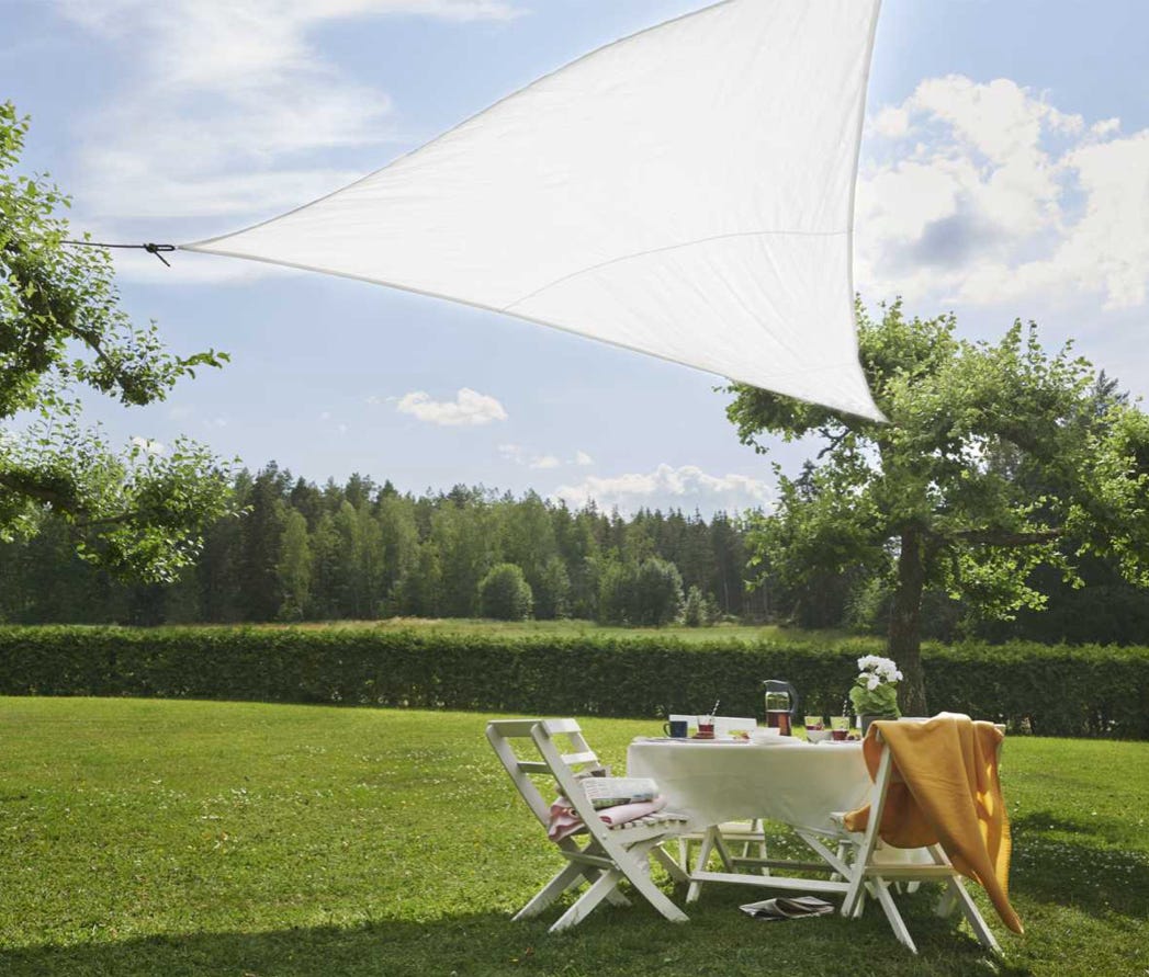 Solseil 3,6 x 3,6 x 3,6 m | FINN-torget