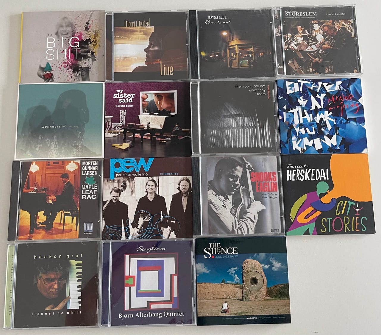 Samling av UNG JAZZ musikk-CD-er Diverse artister og album | FINN-torget