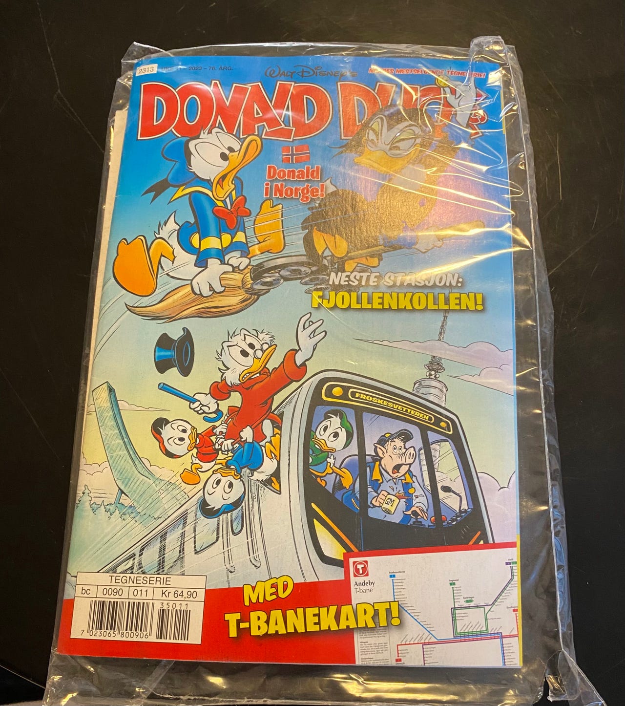 Donald Duck i Norge. Neste Stasjon: Fjollenkollen | FINN-torget