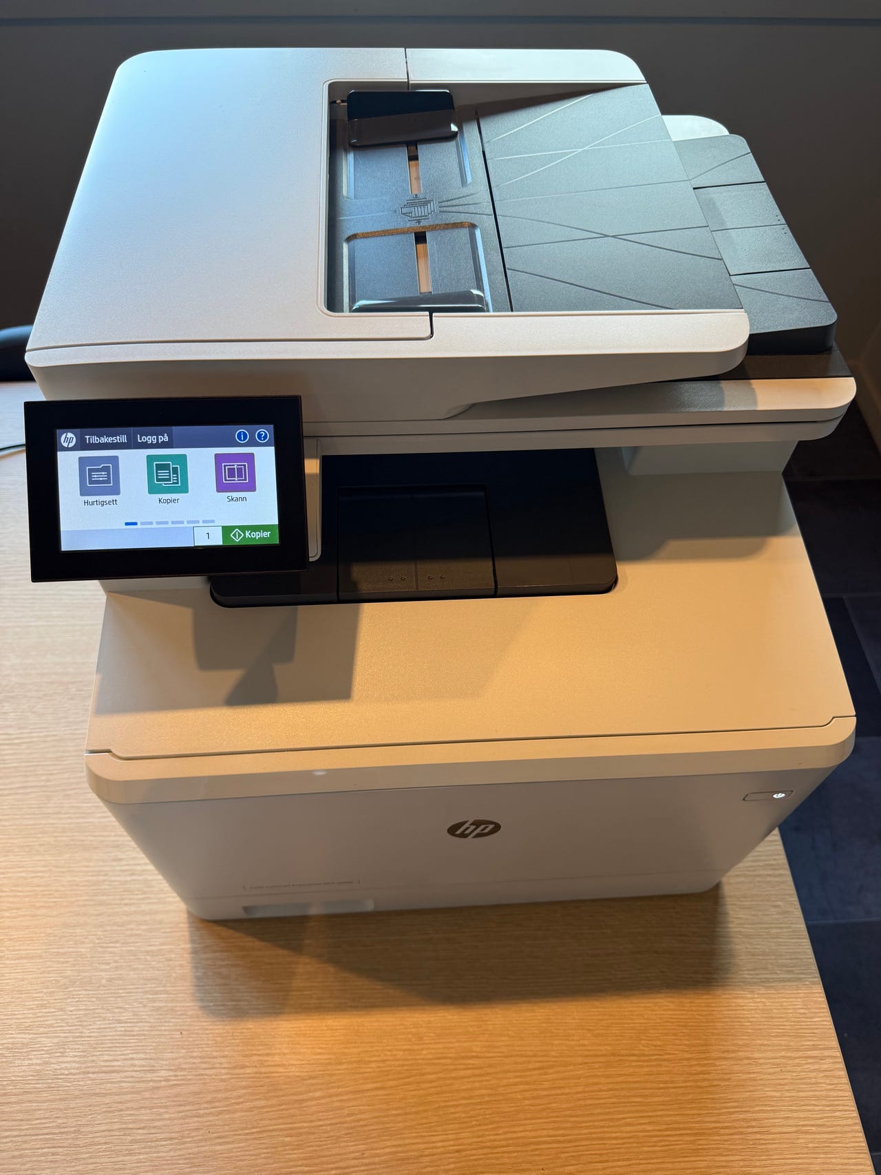 HP Color Laser Jet Enterprise MFP M480 printer og kopimaskin | FINN-torget