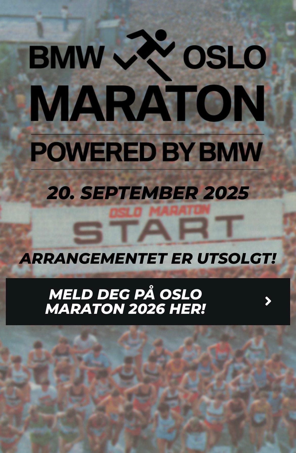 Selger startnummer til Oslo halvmaraton | FINN-torget