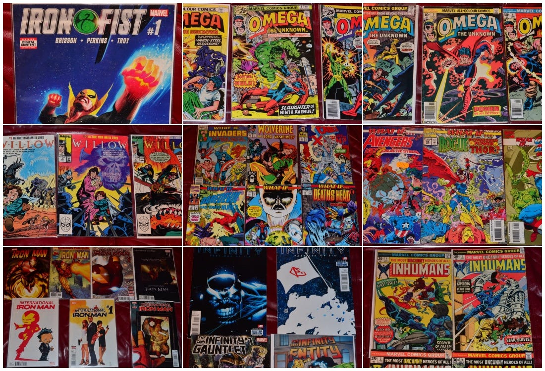 Marvel (amerikanske): What If, Iron Man, Omega, Wilow, Inhumans | FINN ...