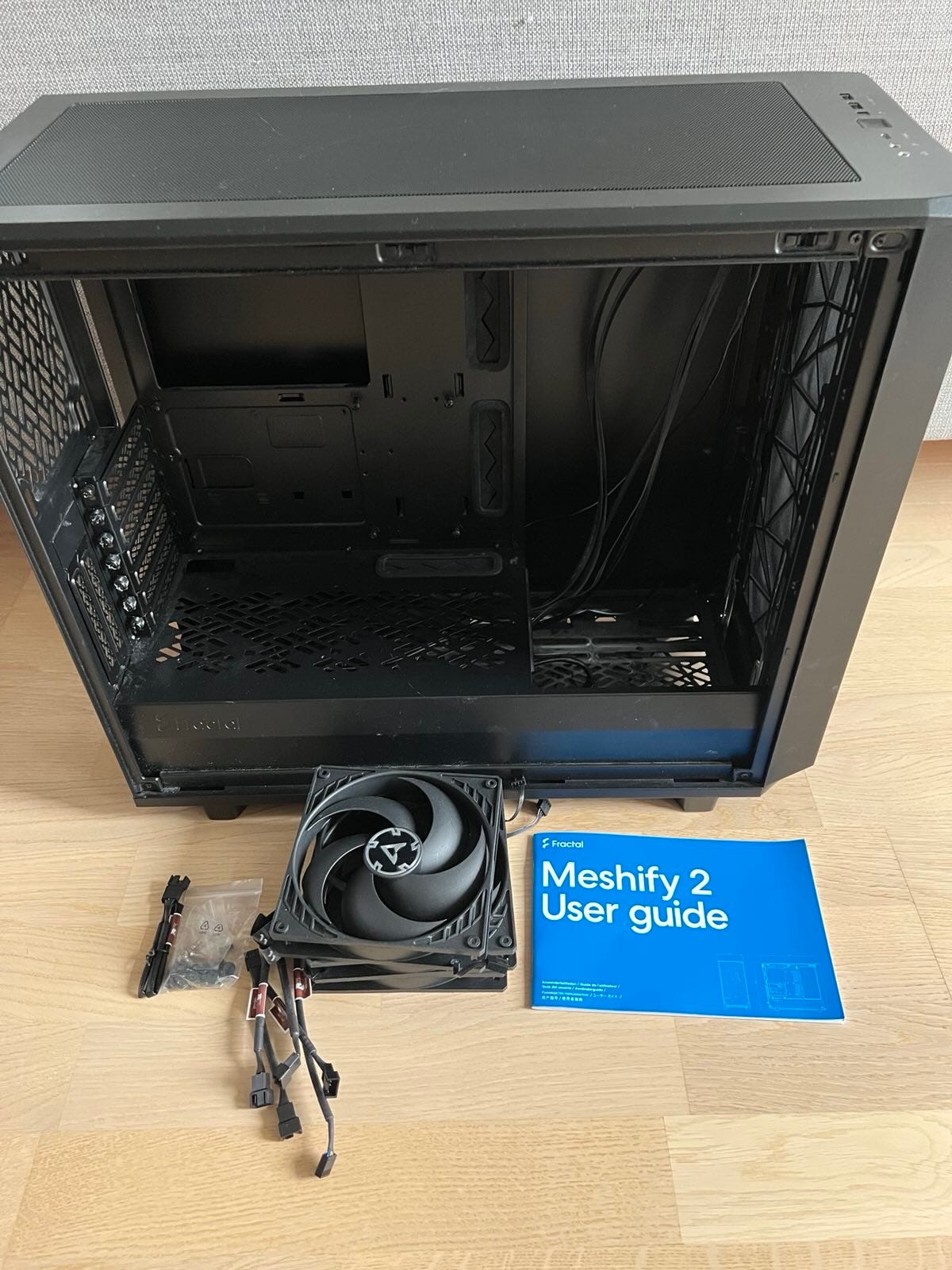 Fractal Design Meshify 2 - Black Solid - Kabinett - Miditower - Svart ...