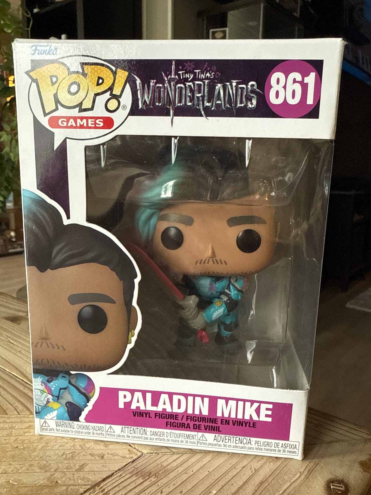 Tiny Tina’s Wonderland -paladin mike 861 👉🏻 funko pop | FINN-torget