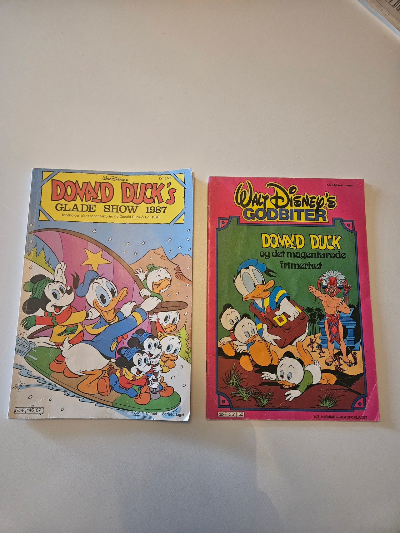Retro Donald Duck-hefter (1983 + 1987) | FINN-torget