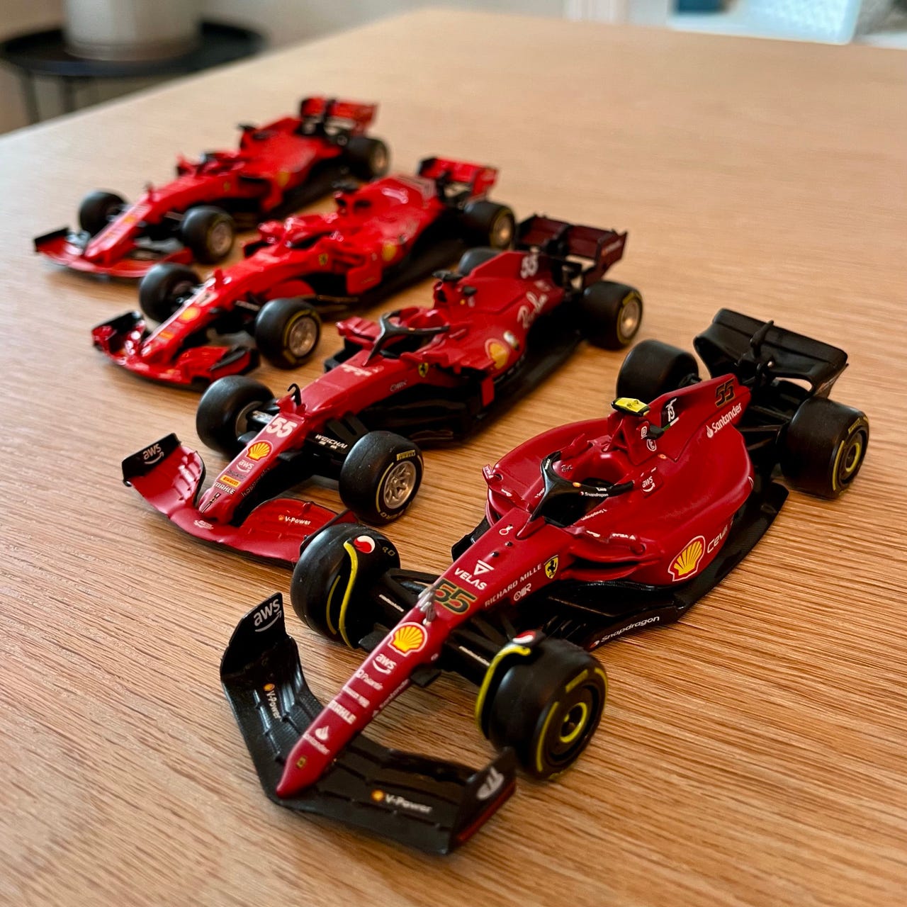 Bburago 1:43 Scuderia Ferrari x 4 | FINN-torget