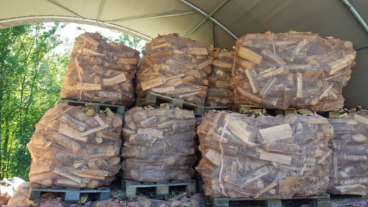 1000l sekker med ved. | FINN-torget