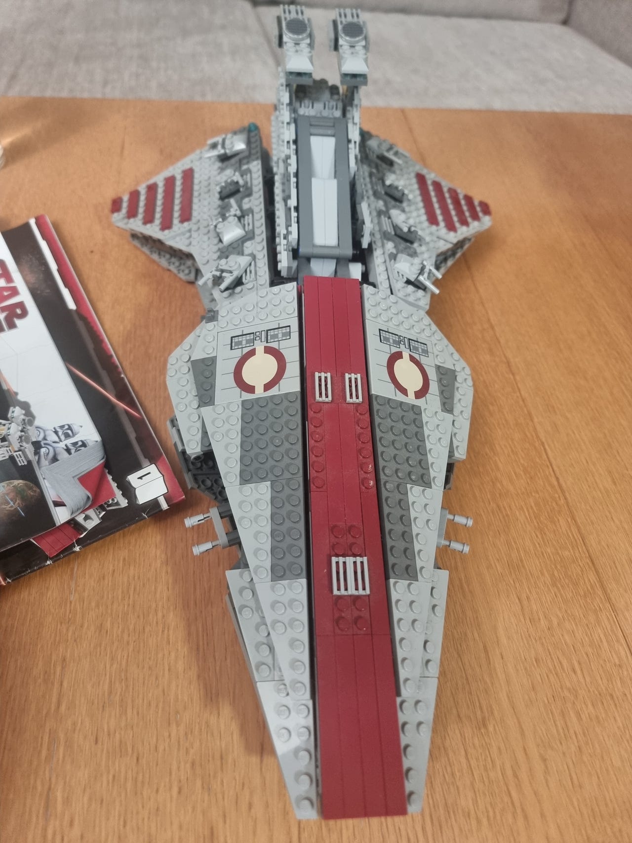 lego star wars set 8039 republic venator attack cruiser | FINN-torget