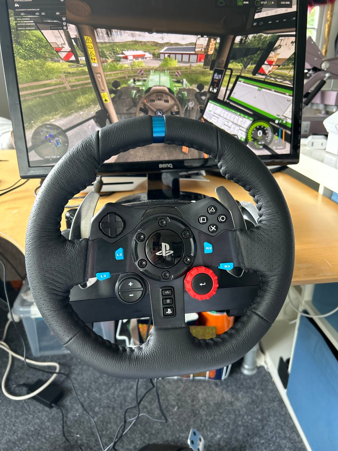 Logitech G Racing Ratt og Pedaler Svart | FINN-torget