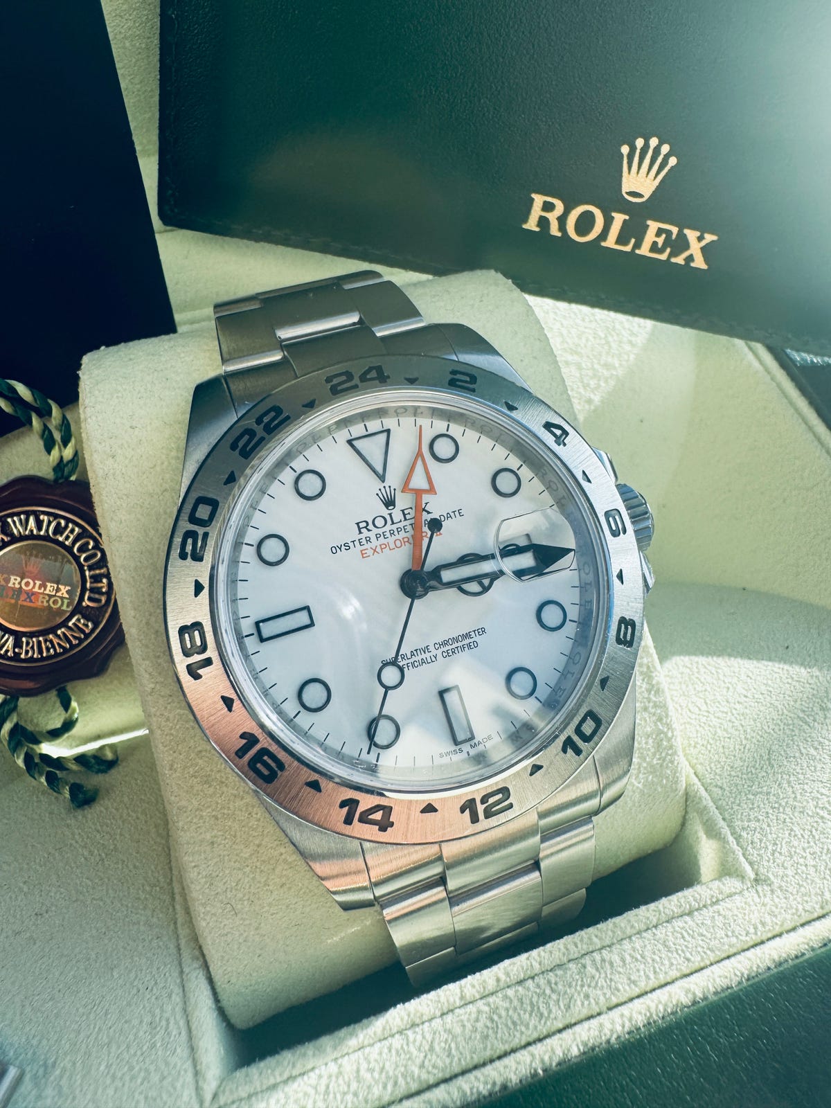 Rolex 216570/Polar/Norsk/Komplett/Service/Bytte | FINN-torget