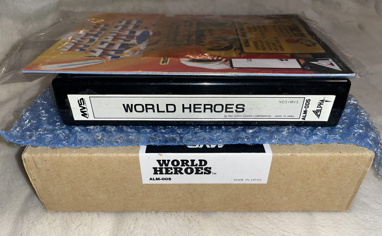 Neo Geo MVS - World Heroes | FINN-torget