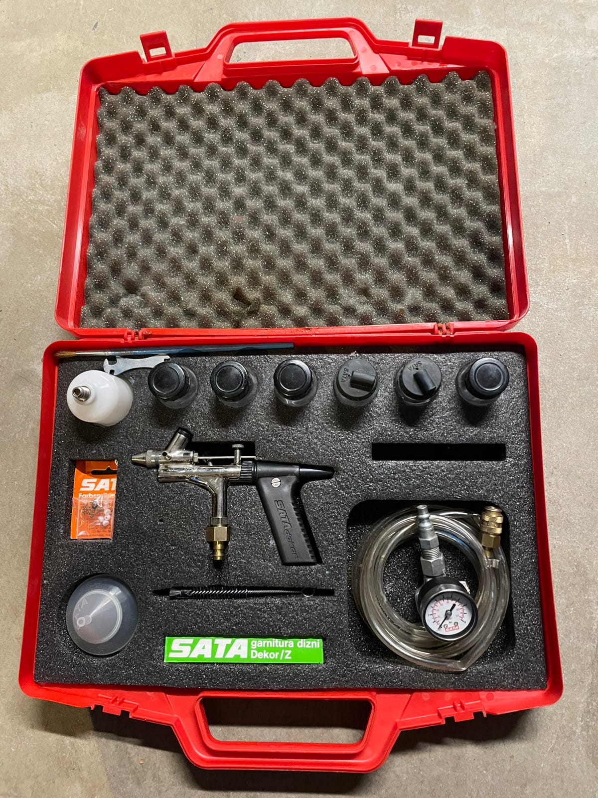 Sata Design set/airbrush sett | FINN-torget