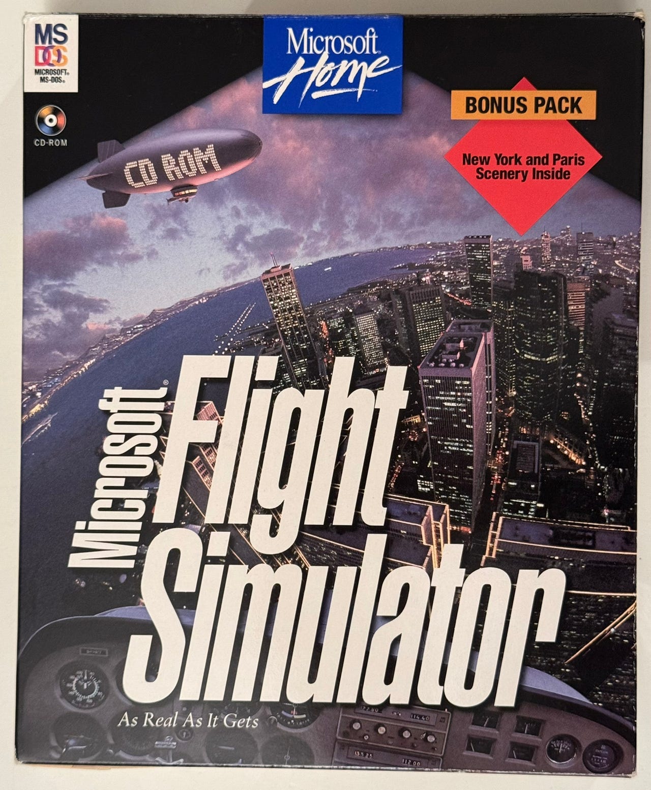 Microsoft Flight Simulator 5.1, IBM PC (1996) | FINN-torget